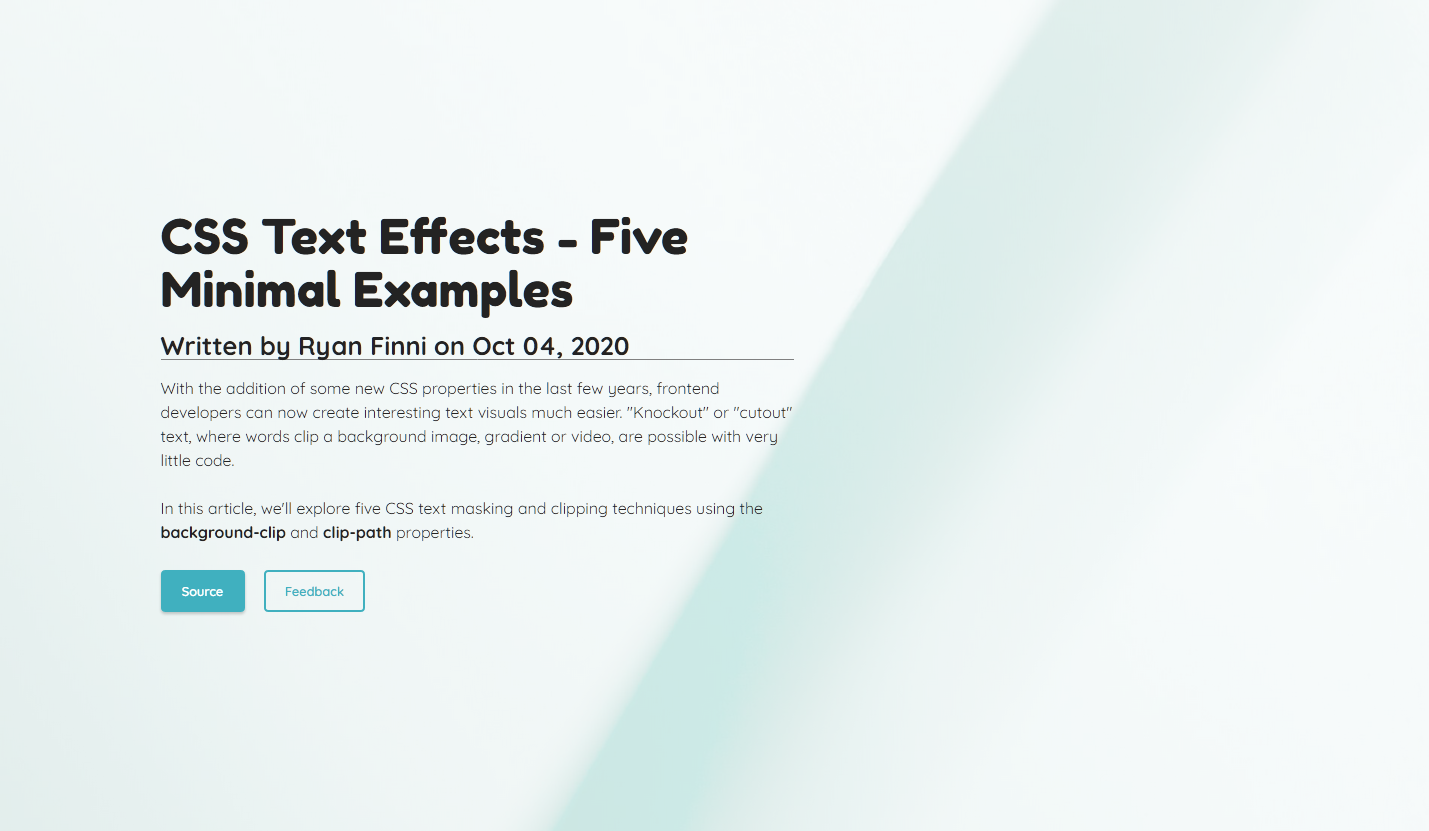 A Simple Responsive Blog - Page 004